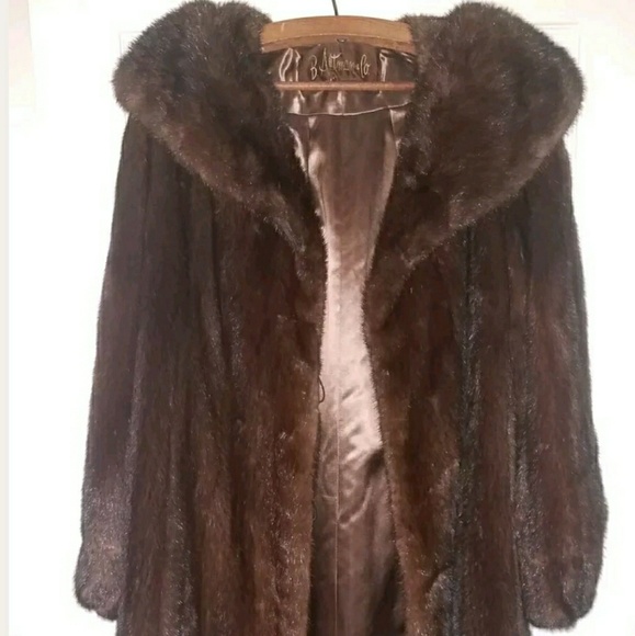 Jackets & Coats | Full Length Fur Coat Mink Brown | Poshmark